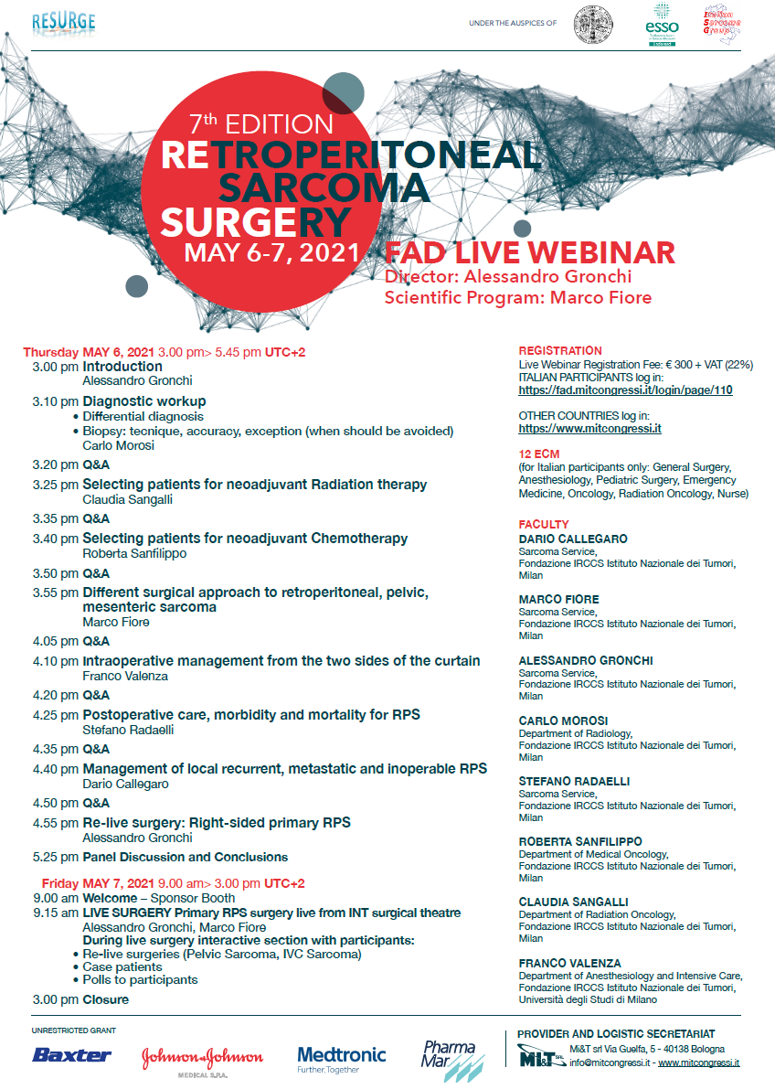 ReSurge course of Retroperitoneal Surgery – Transatlantic Australasian ...
